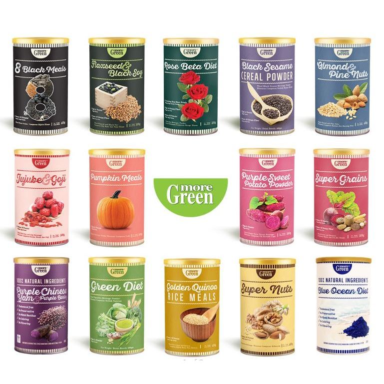 NO.1 MULTIGRAIN IN MALAYSIA MOREGREEN/ MORE GREEN HEALTHY BEVERAGE ...