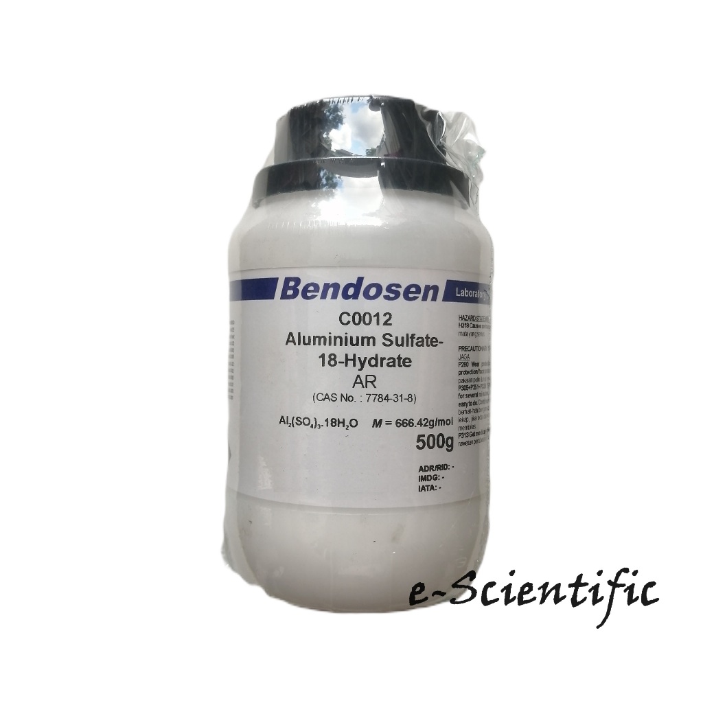 Aluminium Sulfate 18H2O AR, 500g, BENDOSEN | Shopee Malaysia