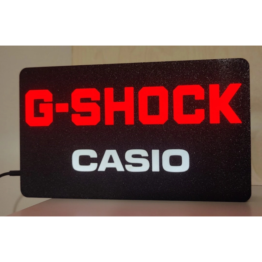 Casio G-Shock Logo USB LED Lightbox Ver.2 | Shopee Malaysia