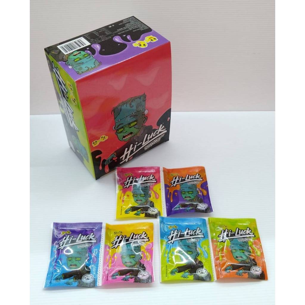 12g x 30pcs QeQe Hi-Luck Assorted Flavour Chewy Candy Halal | Shopee ...