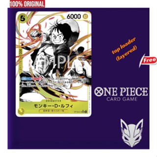ORIGINAL Monkey.D.Luffy Character ST13-015 SR alt art parallel free top ...