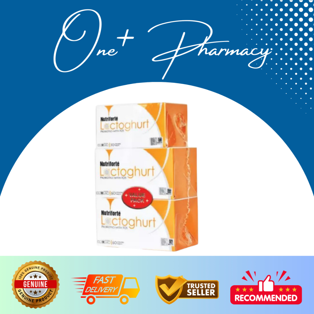 Nutriforte Lactoghurt 60'sx2+30's (Value Pack) | Shopee Malaysia