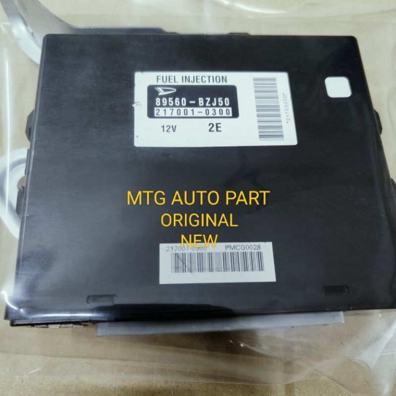 PERODUA MYVI 2012 ENGINE ECU ORIGINAL (89560-BZJ50) 1.3 | Shopee Malaysia