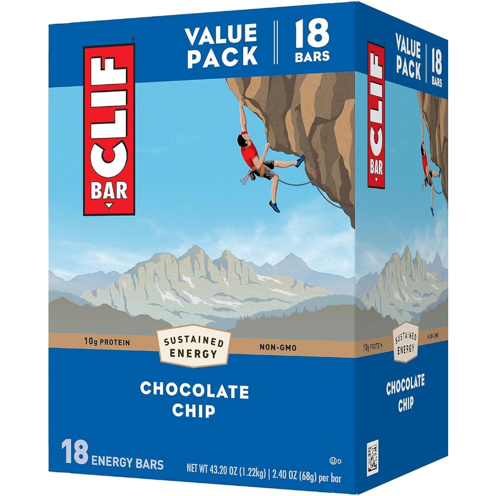 CLif Bar - Chocolate Chip (18 Bars) | Shopee Malaysia
