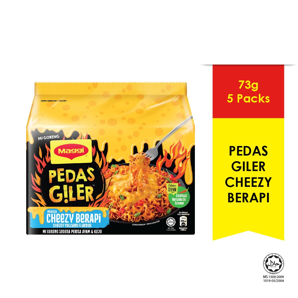 MAGGI® Pedas Giler Cheezy Berapi | Shopee Malaysia
