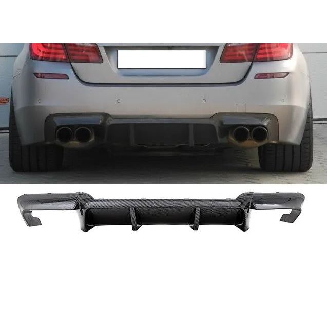 BMW F10 M sport M5 diffuser competition style rear diffuser lip bmw f10 ...