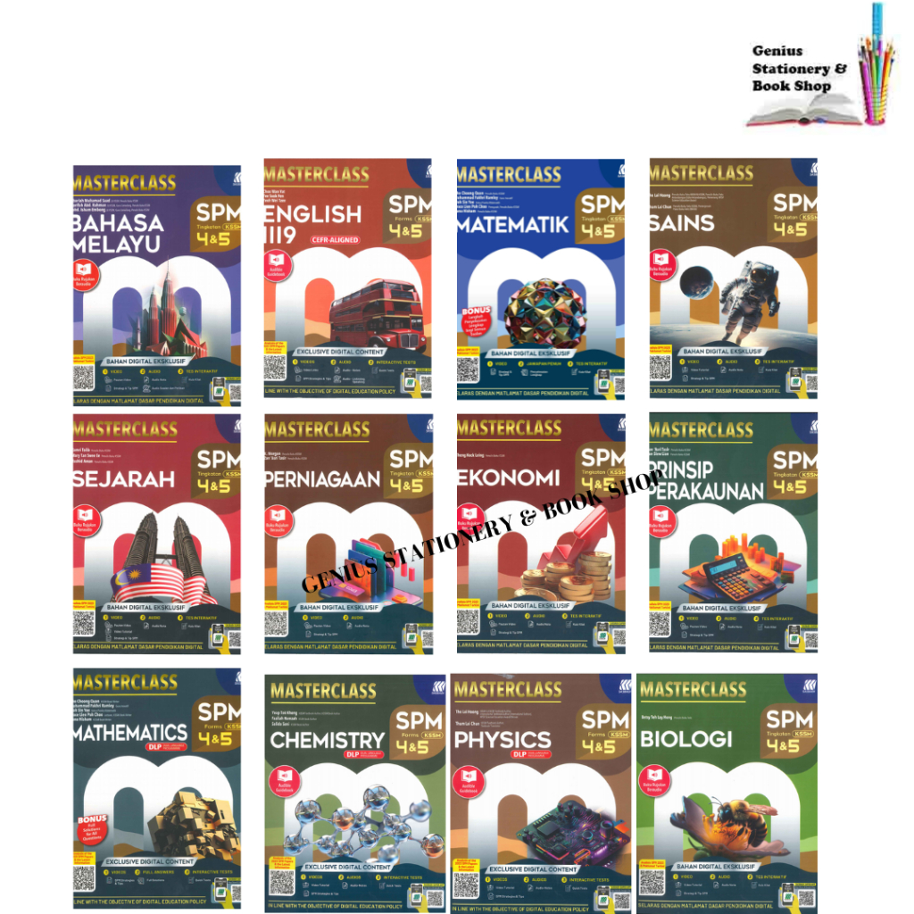 MASTERCLASS SPM TINGKATAN 4&5 (2024) SASBADI | Shopee Malaysia