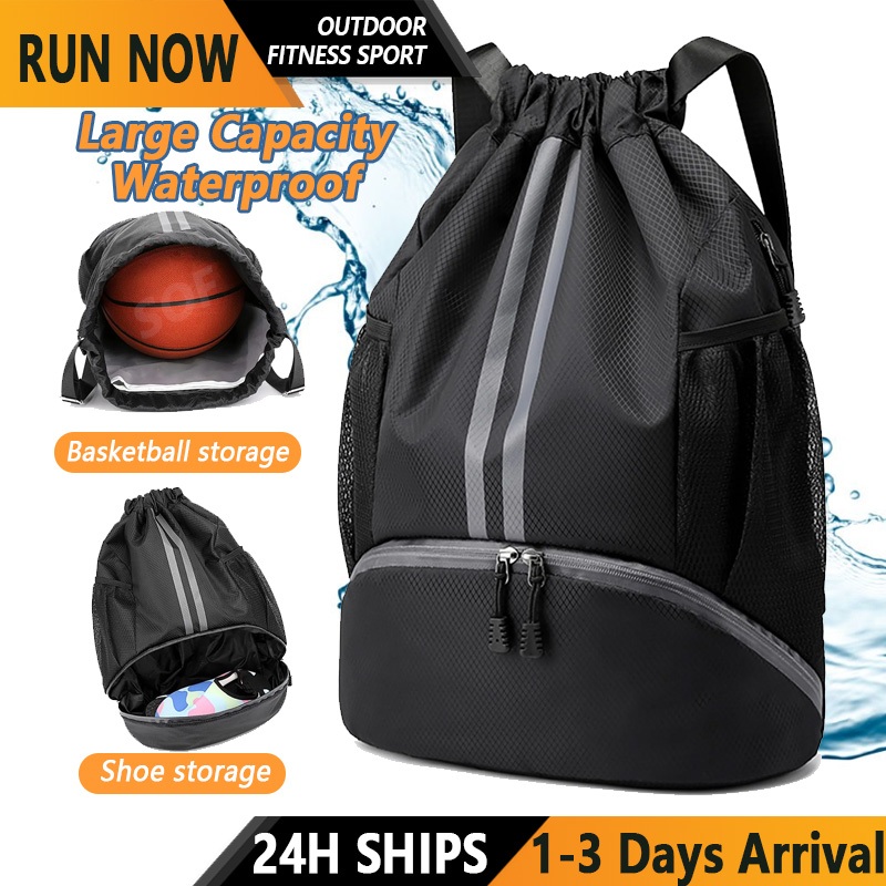 Unisex Waterproof Drawstring Beg Swimming Drawstring Beach Bag Sport ...