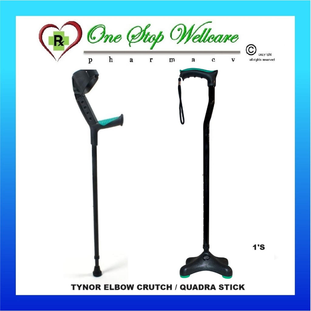 TYNOR ELBOW CRUTCH / QUADRA STICK 1'S | Shopee Malaysia