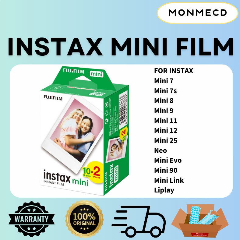 [IN STOCK] Fujifilm Instax Mini Film - Twin Pack (20 Sheets/10 Sheets) Due Date: 2027-03 ...