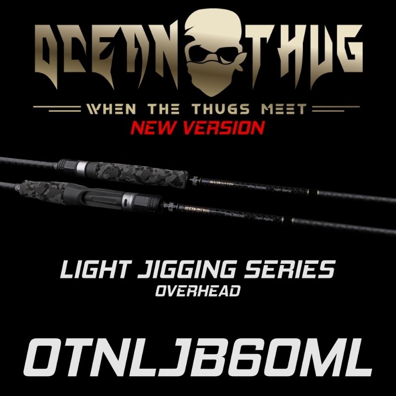 24"Bone Ocean Thug Light Jigging Rod ( free gift 🎁 2 jig) | Shopee Malaysia