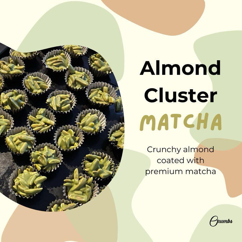 🍪ALMOND CLUSTER MATCHA by Zero Crumbs🍵 | Shopee Malaysia