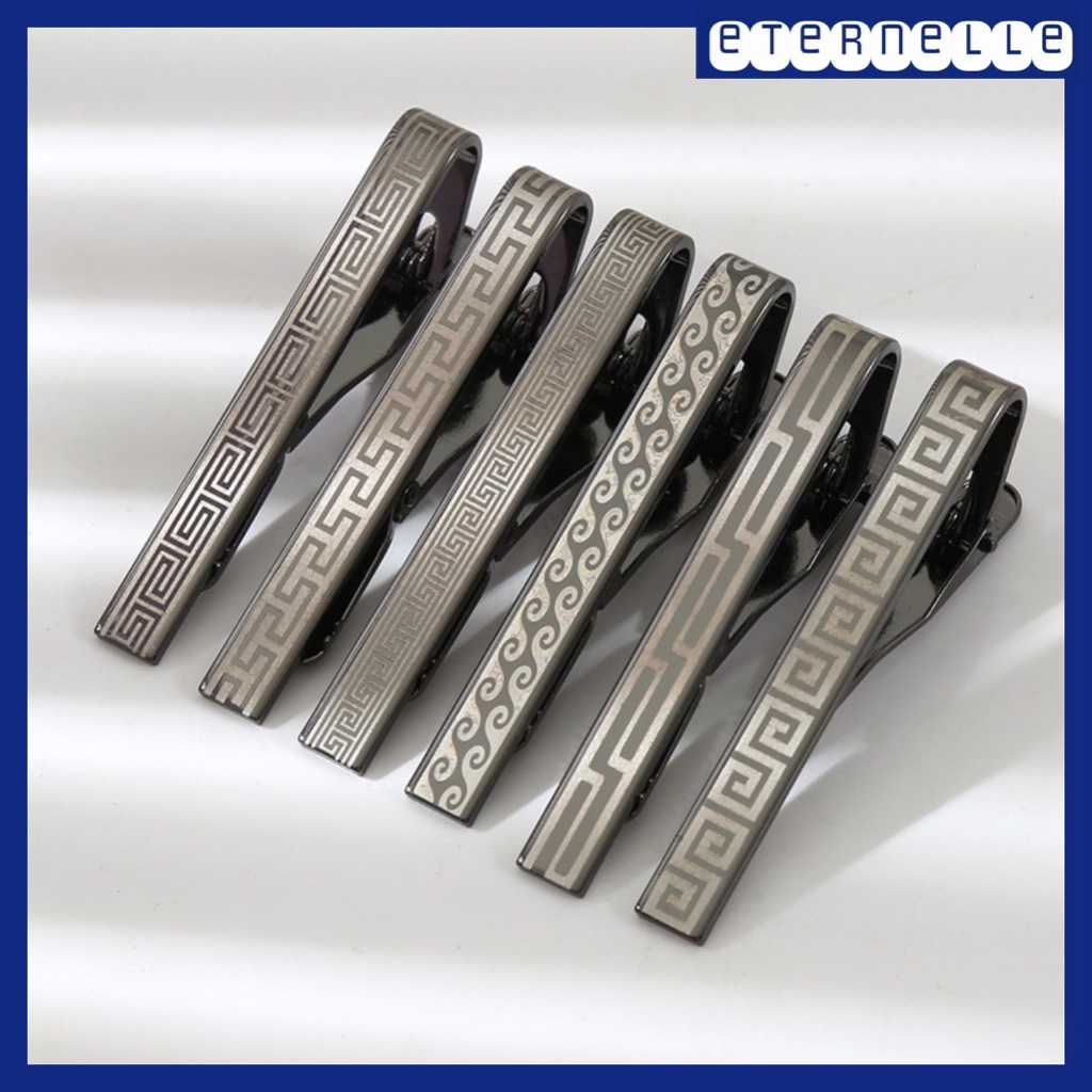 New Fashion Business Minimalist G-line Ties Clip For Men High-end Black ...