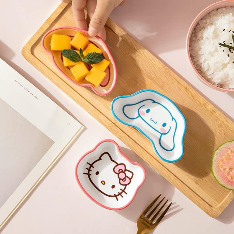 original sanrio, licensed product, hello kitty sauce plate, hello kitty ...
