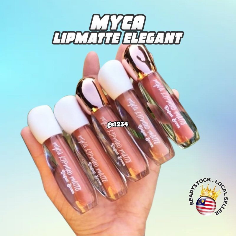 MYCA LIPMUD LIPMATTE ELEGANT BROWN MYCA LIPMATTE 2.0 | Shopee Malaysia