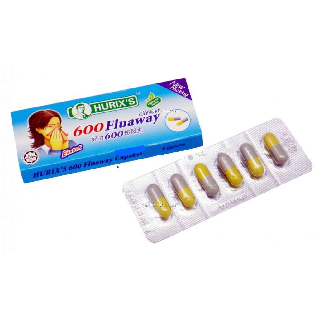 Hurix's 600 Fluaway 6s | For Flu, Running Nose, Cold | Shopee Malaysia