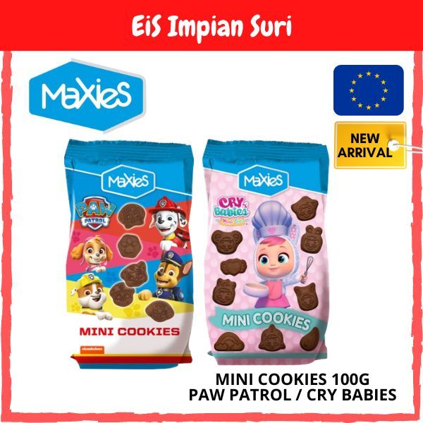 (Ready Stock!!) Maxies MIni Cookies 100g Cry Babies / Paw Patrol Biskut ...