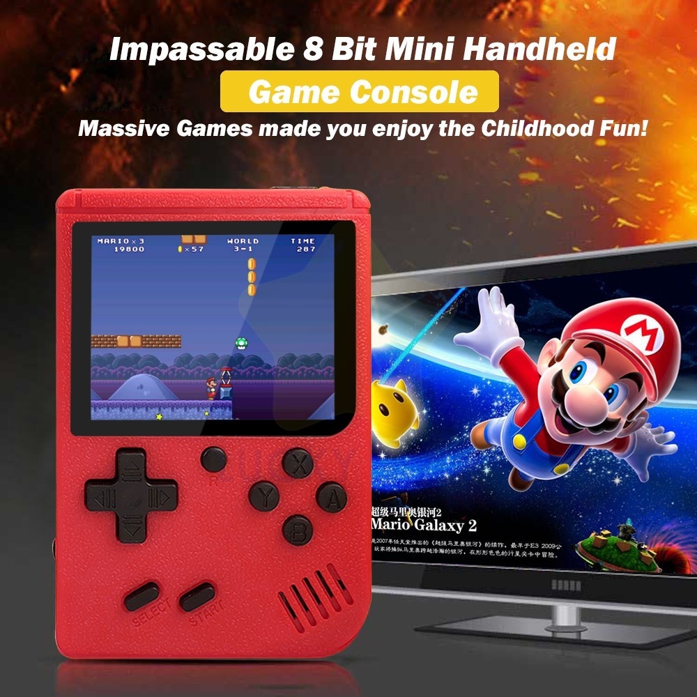 Mini 400 in 1 Game Console Retro FC Handheld Gameboy Mini Game Machine ...