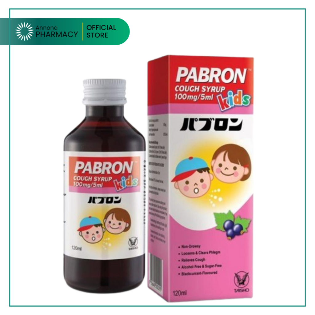 PABRON Kids Cough Syrup 100mg/5ml (120ml) | Shopee Malaysia