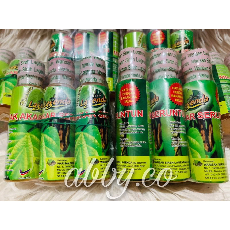 MINYAK SERUNTUN WARISAN SIREH LAGENDA 💯 | Shopee Malaysia