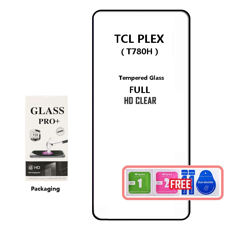 TCL PLEX T780 T780H Full HD Clear Tempered Glass High Transparency ...