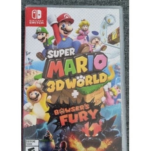 USED NSW SUPER MARIO 3D WORLD BROWSERS FURY MARIO BOWSERS BOWSER ...