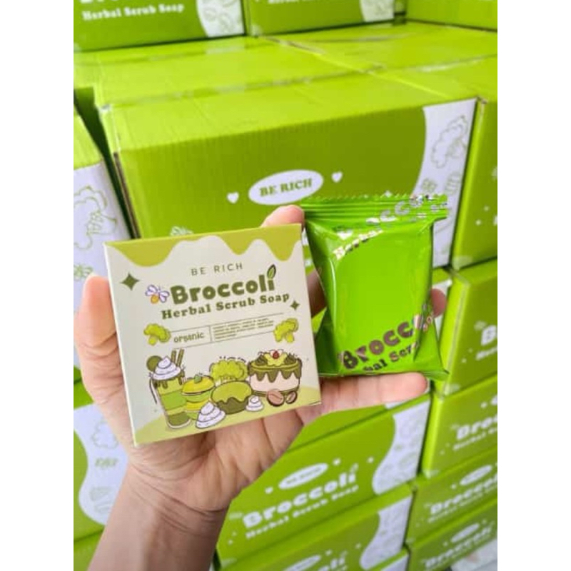 BROCOLI HERBAL SCRUB SOAP (originl thai) | Shopee Malaysia