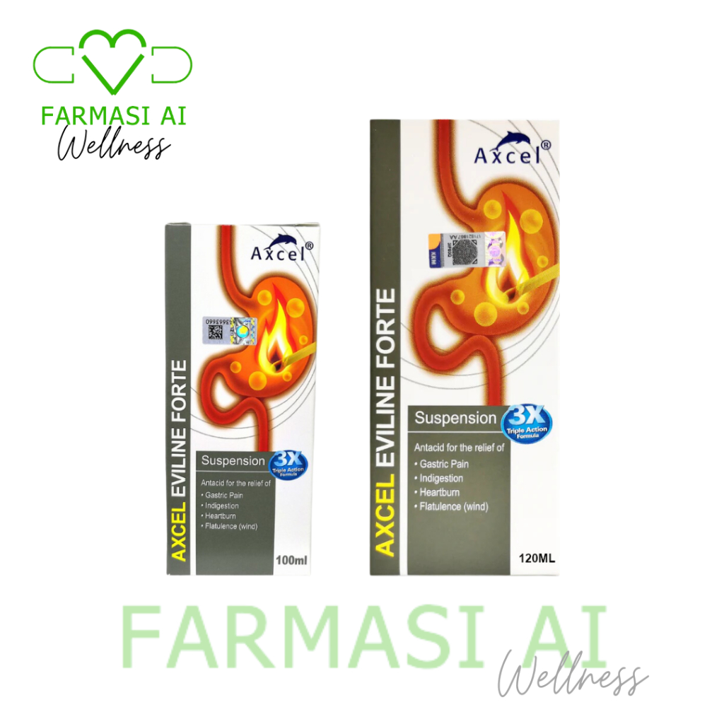 Axcel Eviline Forte Suspension 100ml/120ml (Exp date in the description ...