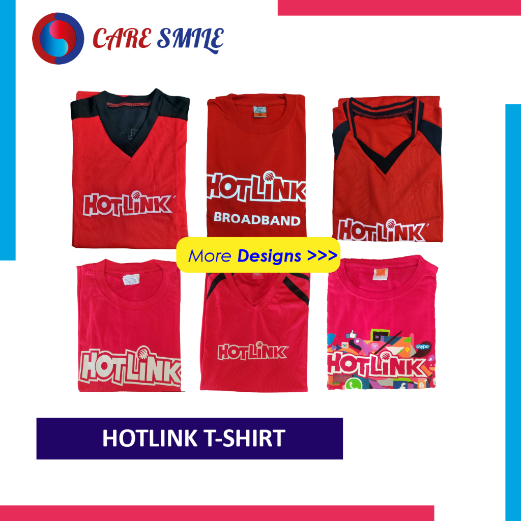 T-Shirt Hotlink Celcom Digi Limited Edition *While stock lasts | Shopee ...