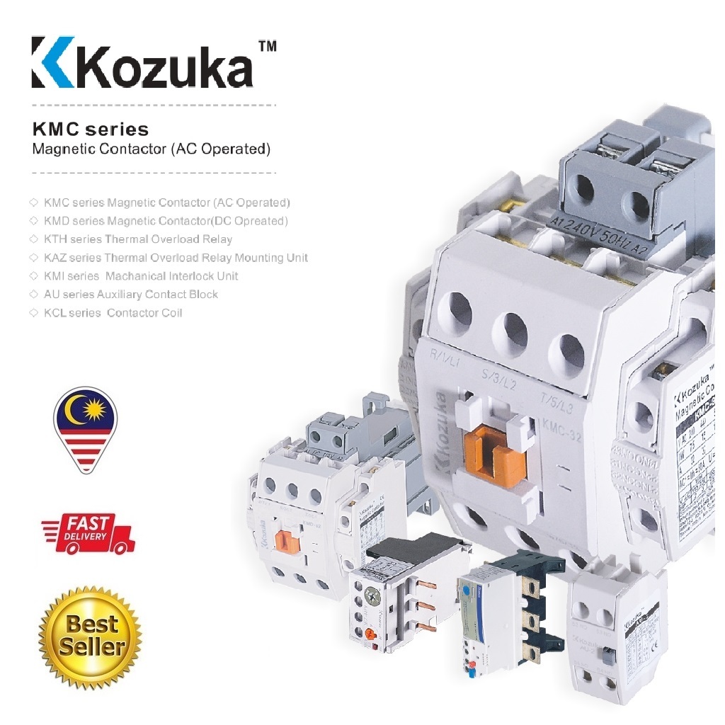 KOZUKA AC MAGNETIC CONTACTOR KMC-9~150 | 24V | 110V | 240V | 415V | | Shopee Malaysia