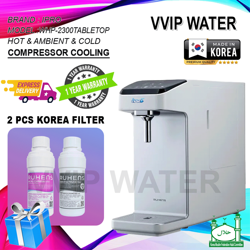 Penapis Air Tabletop Water Dispenser Tankless PC002 / ST-2600H / WHP-750 / WHP-2300 - Korea ...