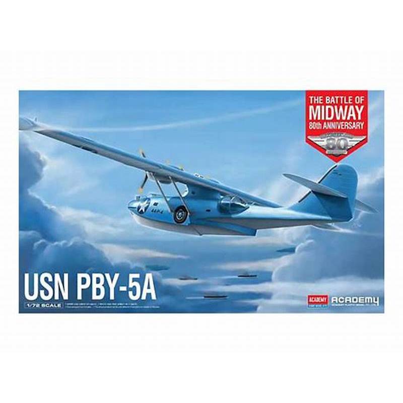 Academy Hobby - 12573 - USN PBY-5A "Battle of Midway" (1:72 scale ...