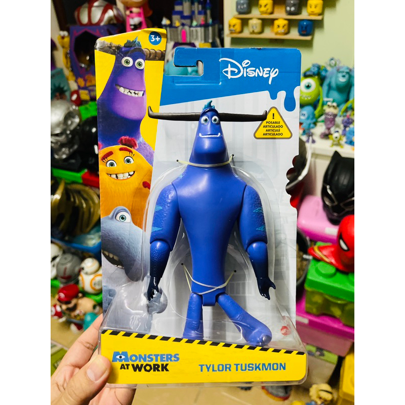 NEW Disney's Pixar Monsters at Work Tylor Tuskmon Action Figures ...