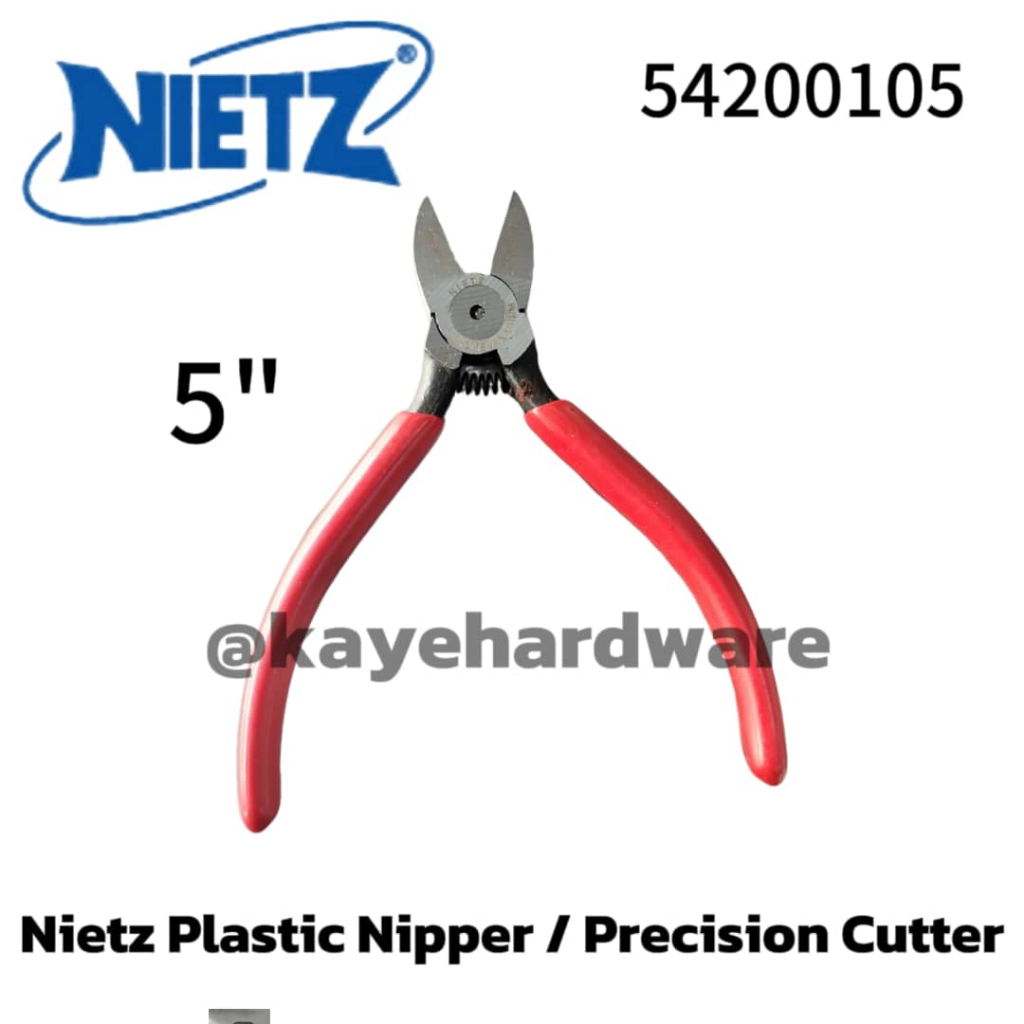 NIETZ 5'' PLASTIC NIPPER / PRECISION CUTTER | Shopee Malaysia