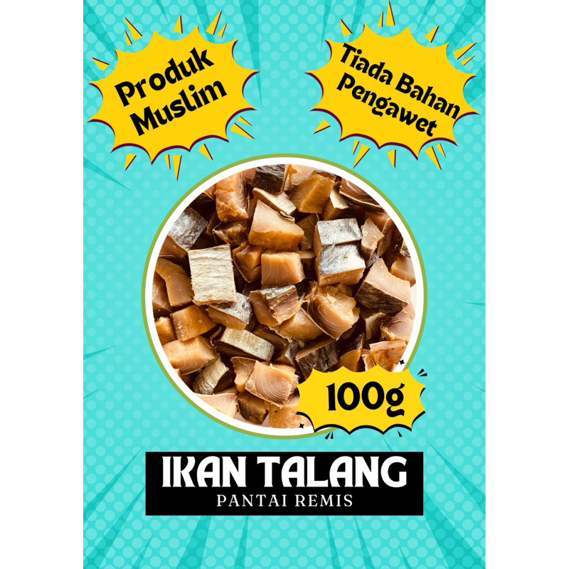 Ikan Talang Masin Pantai Remis 100g | Shopee Malaysia