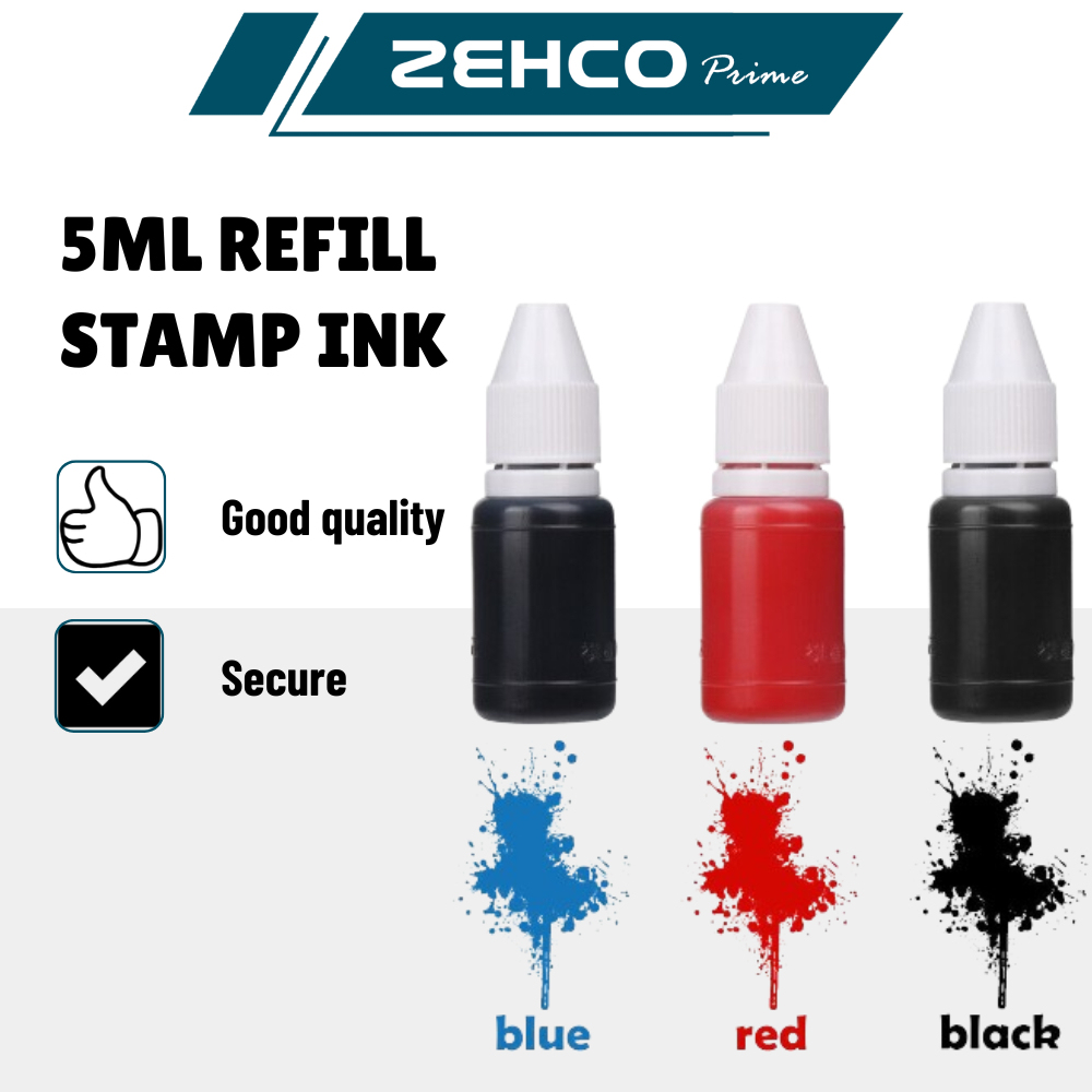 5ml Refill Ink for Privacy Roller Stamp Chop Seal Roller Stamp Ink ...