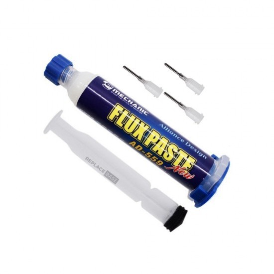 MECHANIC AD-559 NO-CLEAN SOLDER PASTE FLUX LEAD-FREE WELDING PASTE ( 10CC ) | Shopee Malaysia