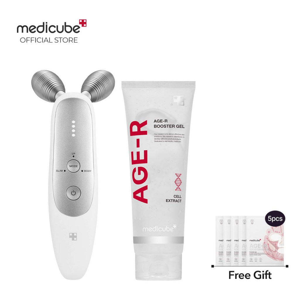 Medicube Age-R Derma Ems Shot (+5 Free Masks) | Face Lifting | Face ...