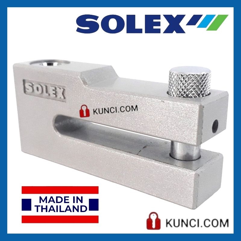 [100% ORIGINAL] SOLEX BRASS MOTORCYCLE DISC BRAKE LOCK - 9030 (MADE IN ...