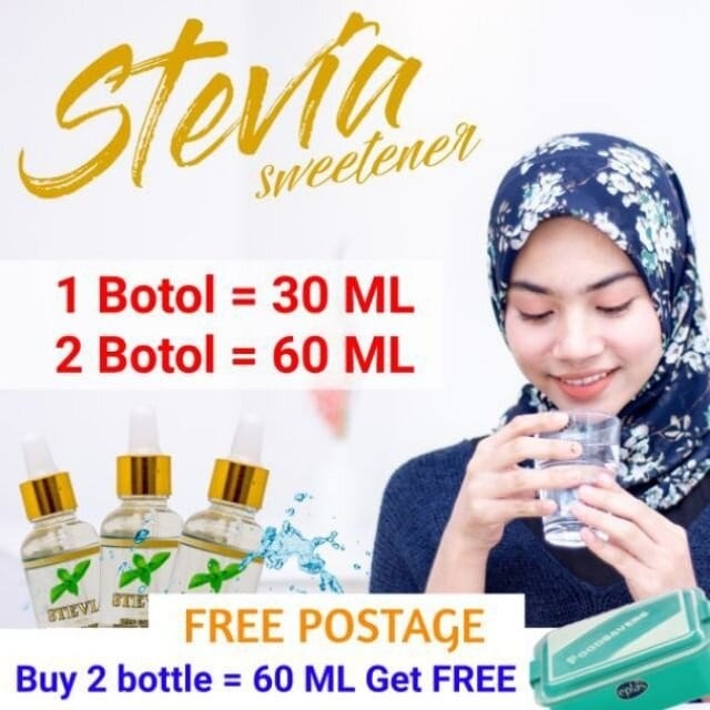 STEVIA AJMAL ORIGINAL HQ - ALAJMAL Export Quality ( Pengganti Gula ...