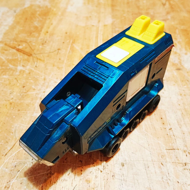 VINTAGE YELLOW MULTI WHEELED EXPLORER FOR VOLTRON SPACE WARRIOR ...