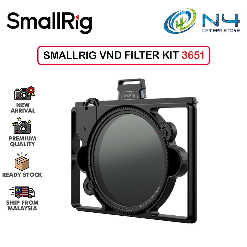 SMALLRIG VND FILTER KIT 3651 for Star-Trail and Revo-Arcane Matte Boxes ...