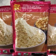 BABA GRAM DHALL FLOUR 500G 峇峇馬豆粉 Tepung Kacang Kuda BABA'S | Shopee ...