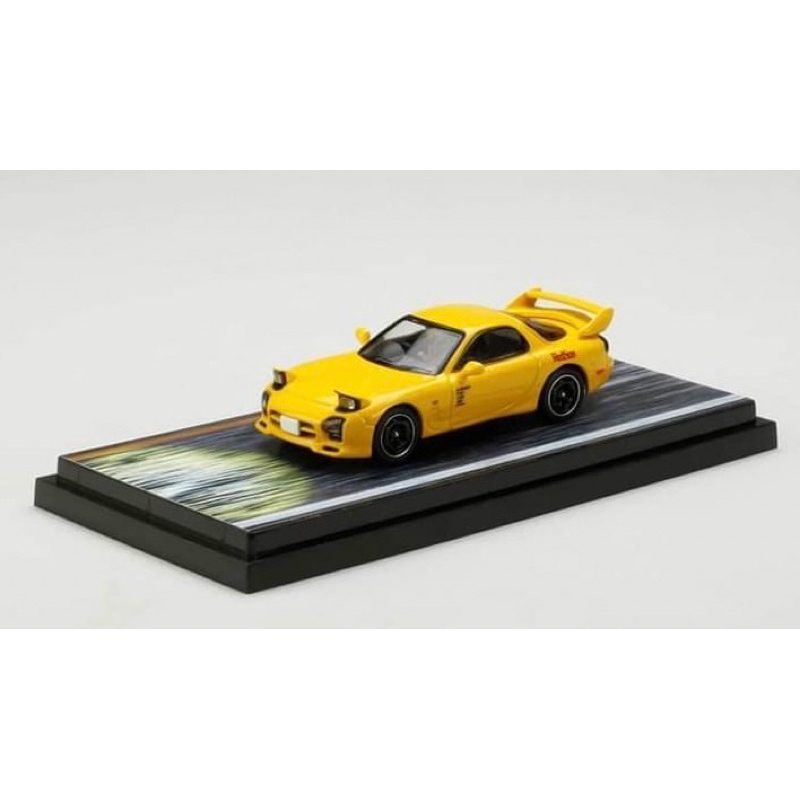 HOBBY JAPAN 1/64 Initial D Mazda Rx-7 (FD3S) - Red Suns VS Takumi ...