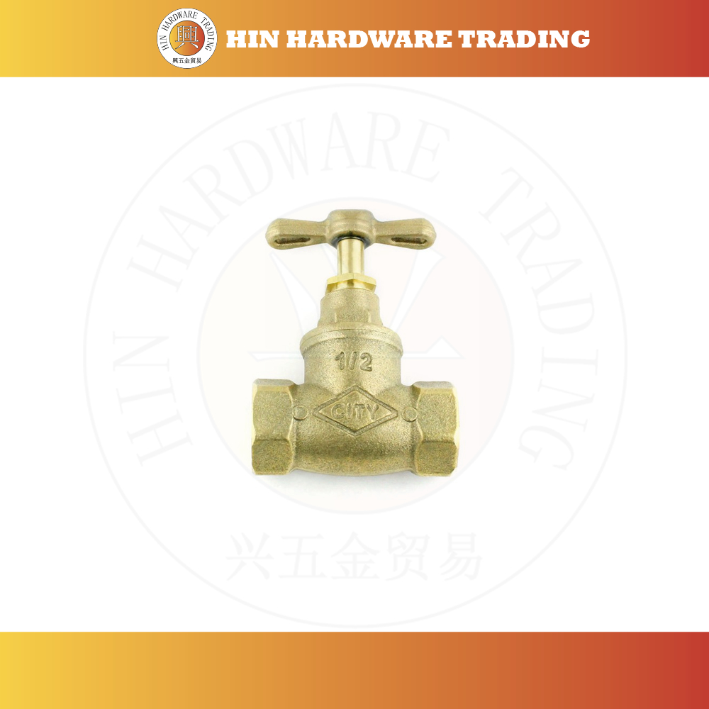 15mm ( 1/2" ) CITY HEAVY DUTY BRASS STOP COCK | Shopee Malaysia