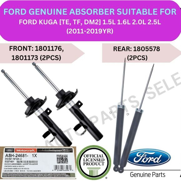 FORD ORIGINAL ABSORBER (FRONT, REAR) FOR FORD KUGA [TE, TF, DM2] 1.5L 1 ...