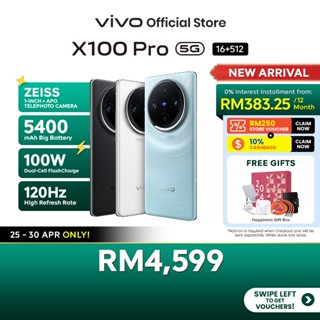 New Launch vivo X100 Pro 5G MediaTek Dimensity 9300 V3 Chip, ZEISS 1 ...