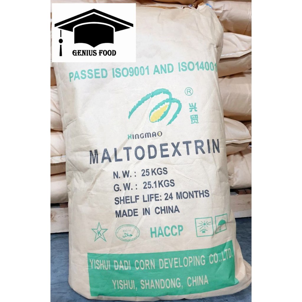 Halal Maltodekstrin | Maltodextrin | 麦芽糊精 25kg | Shopee Malaysia