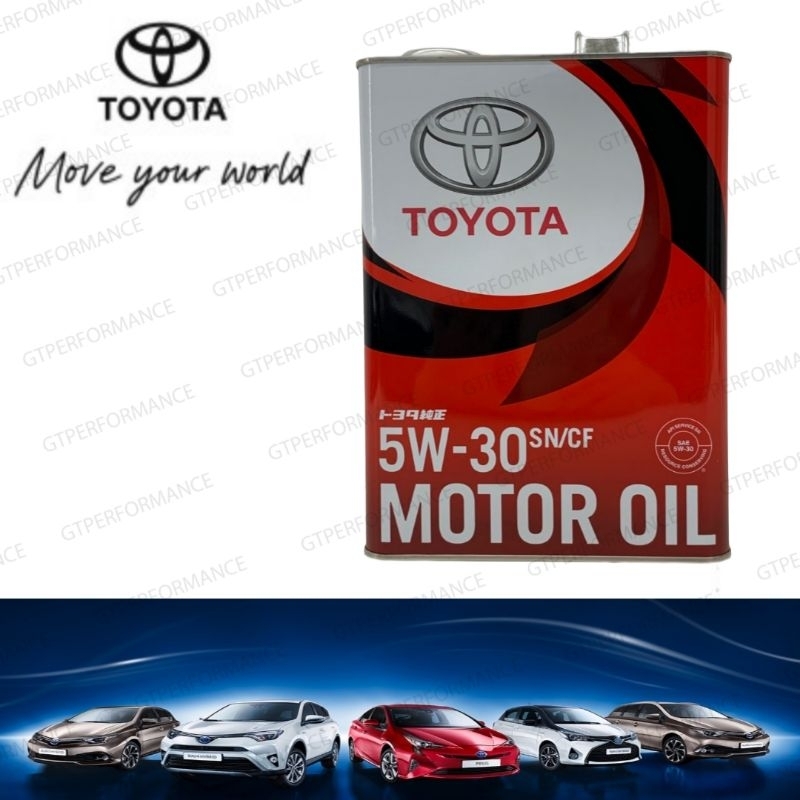 08880-10705 Toyota SN 5W30 engine oil (4 liter)(Made in Japan) For ...