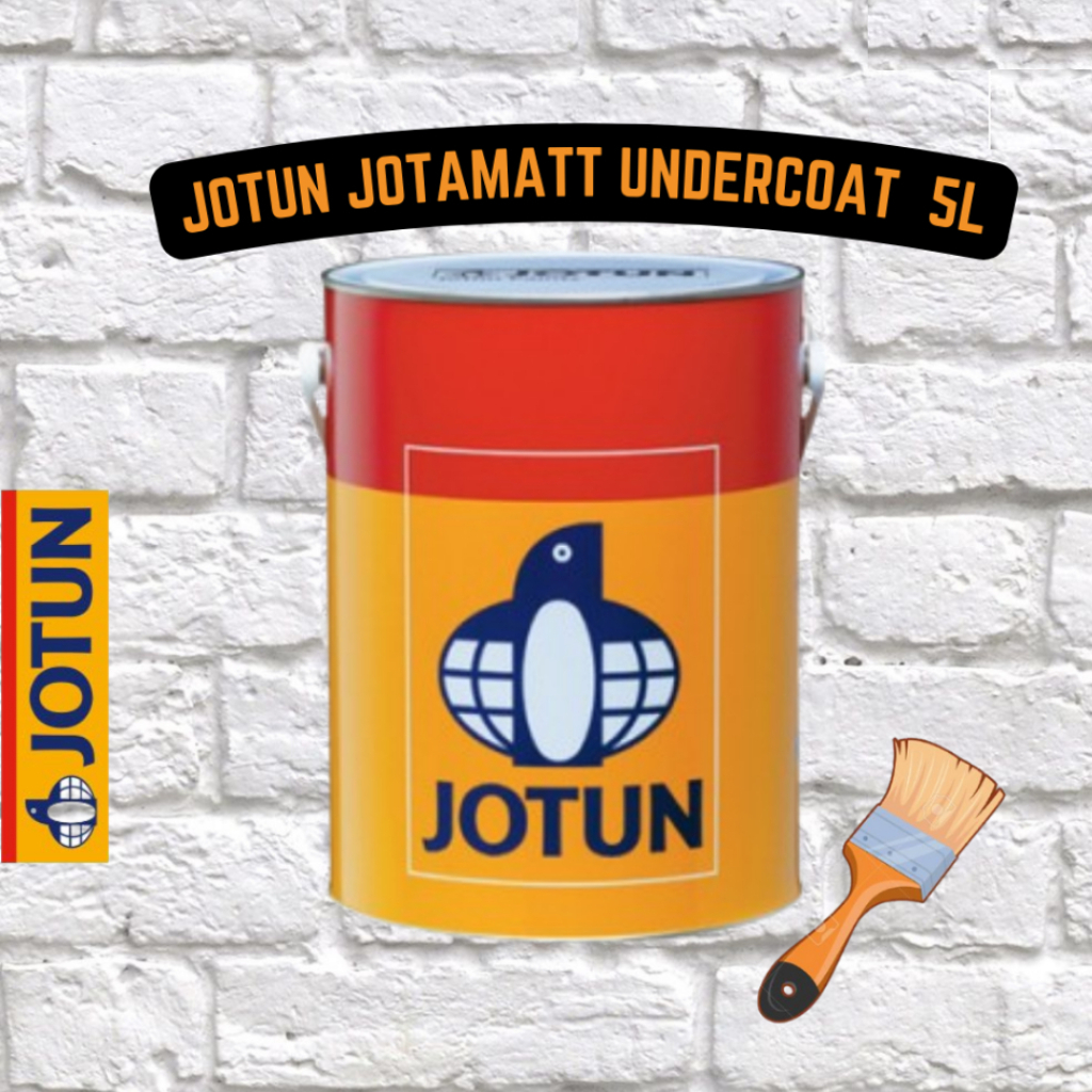 JOTUN Jotamatt Undercoat 5L Primer Sealer Paint Wall Cat | Shopee Malaysia